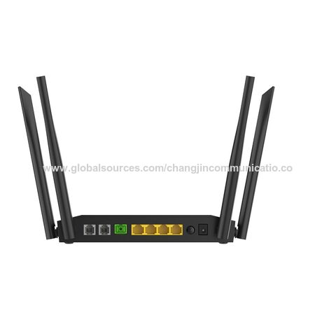 Fiber Optic Router Xpon Ont Wifi5 4ge+2pots+1usb+ 2.4g 5g Wifi Ftth ...