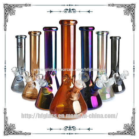 Buy Wholesale China Gradient Water Pipe Glass Bong 10 Inches With Ice ...