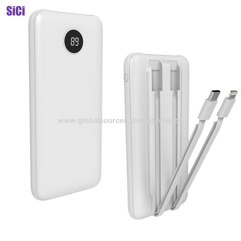 Buy Wholesale China Long-life High-quality Power Bank With Cable Large ...
