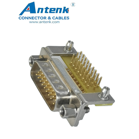 Buy Wholesale China D-sub High Density R A Male Machine Pin (8.89mm ...