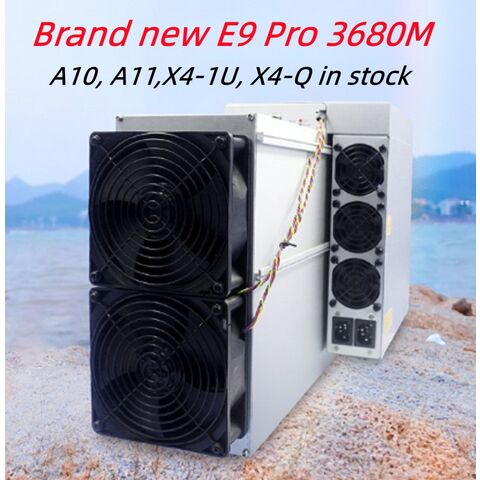Buy Wholesale China Stock Bitmain E9 Pro 3680m Etc Blockchain Miners Antminer Server Hot Selling ...