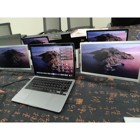 Buy Wholesale China Portable Tri-screen Monitor Compitable With Mac ...