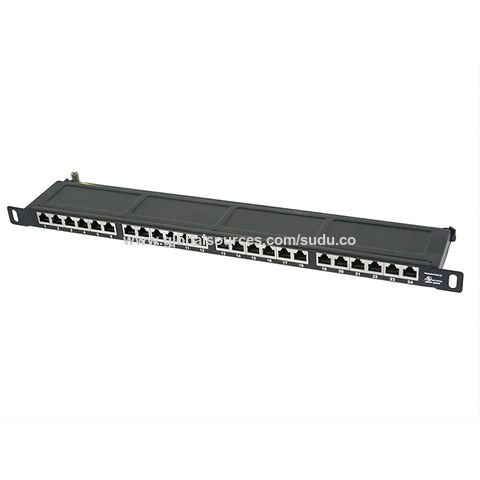 Buy Wholesale China Spacesaver 19in Half-u Shielded Cat6 Patch Panel ...