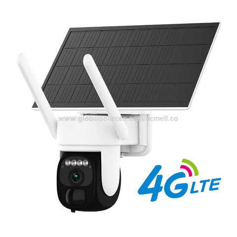 Buy Wholesale China Fowl 360° Nano Sim Card Lte 4g Ptz Solar Wireless ...