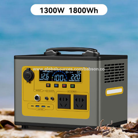 Buy Wholesale China Home Emergency 600wh Usb Type-c Dc Ac 600w Lithium ...