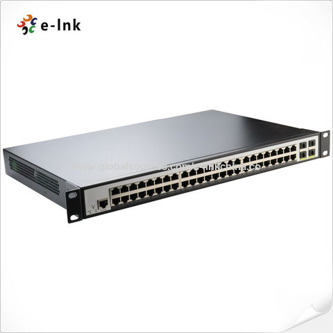 Buy Wholesale China Commercial L2+ 48-port 10/100/1000t + 4-port 100 ...