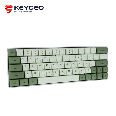 Buy Wholesale China Gaming Mechanical Keyboard Keyceo Mechanical 61keys ...