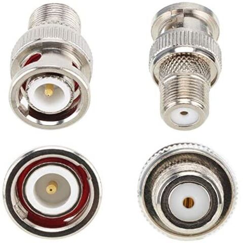 Buy Wholesale China Bnc Male Plug To F Female Jack Adapter Coax Connector Coupler Adapters Cctv ...