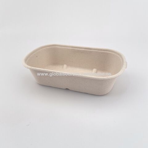 Bulk Buy China Wholesale Disposable Food Packaging Box Bagasse Rectangle Compostable Take Away ...