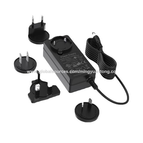 Buy Wholesale China 12v 2a Interchangeable Ac/dc Power Adapter 100 ...