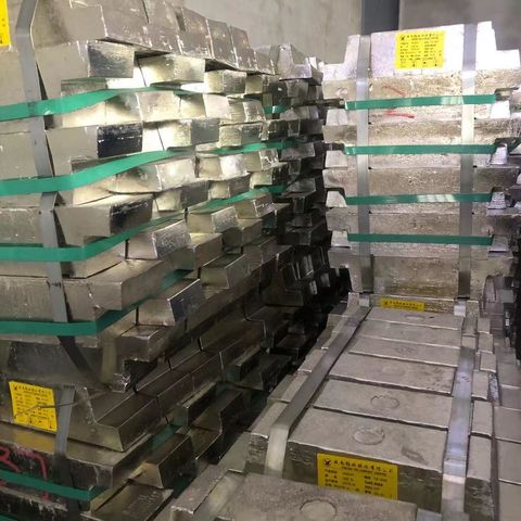 Buy Wholesale China High Pure Zinc Ingots , 99.995% Zinc Ingots ...