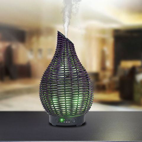 Medium Rattan Essential Oil Diffuser|100 Ml Humidifying Ultrasonic ...