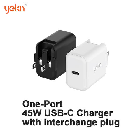 Buy Wholesale China One Port Usb-c Charger With Interchange Plug For ...