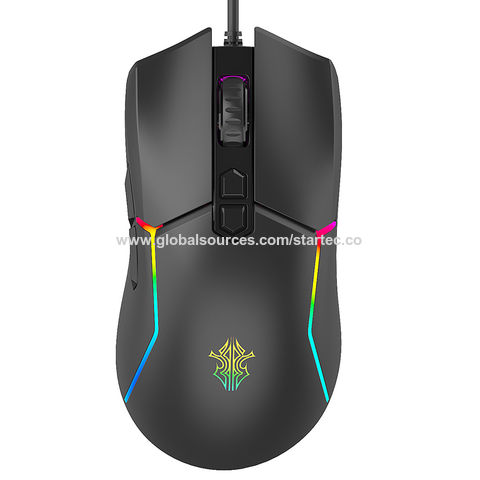 Buy Wholesale China 7d Rgb Light Gaming Mice With Matt Uv Of Top Cover ...