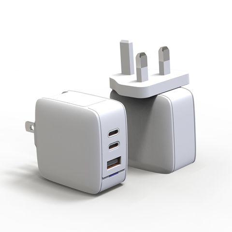 Buy Wholesale China 65w Wall Charger With Led Type-c*2+usb-a For Travel ...