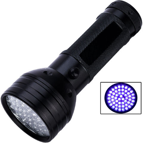 Buy Wholesale China 51 Led Wicks Pocket Battery Torches Purple Uv Light ...