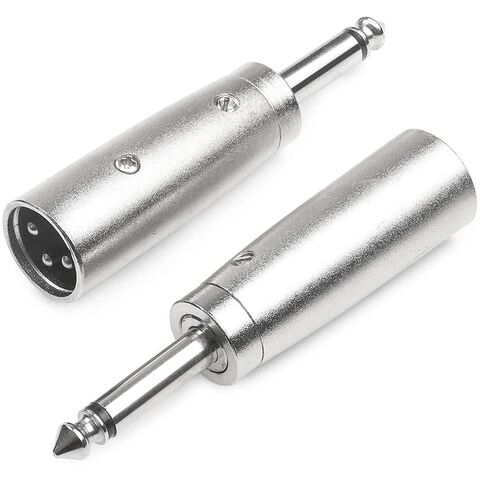 Buy Wholesale China 1/4 Inch Ts To Male Xlr Adapter, Unbalanced 1/4 ...