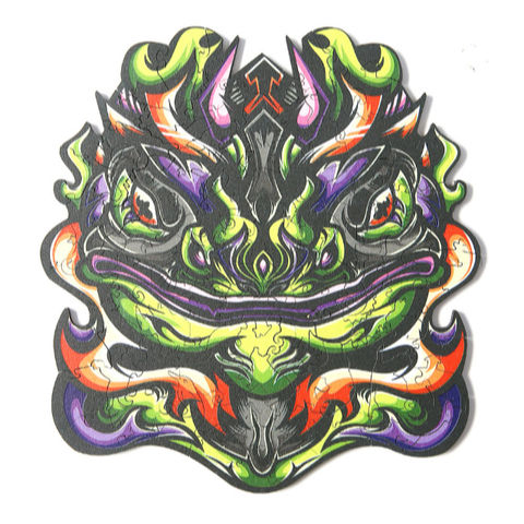 Buy Wholesale China 2d Jigsaw Puzzles Frog Animal Wooden Puzzle For ...