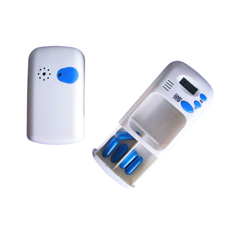 Buy Wholesale Hong Kong SAR Rectangular-shaped Pill Box With Timer. 3 ...