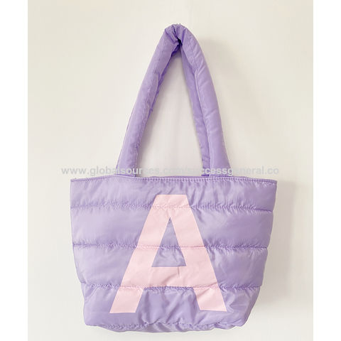 Wholesale Refreshing Soft Tote Bag Portable Lunch Bag Cloud Bag, Accept ...