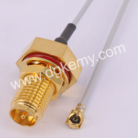 Rp Sma To Ipex Mhf U.fl1.13mm Ip67 Ip68 Reverse Polarity Sma Jack To U.fl-lp-066 Mhf 20278-112r ...