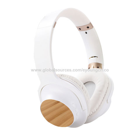 Buy Wholesale China Bamboo Wireless Bluetooth Headset, Noise Cancelling ...