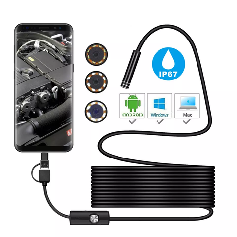 Buy Wholesale China Y102 7mm 1m Hard Cable 3 In 1 Driver Endoscopic ...