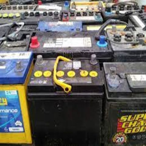 Used Waste Auto, Car And Truck Battery, Drained Lead Battery Scrap ...