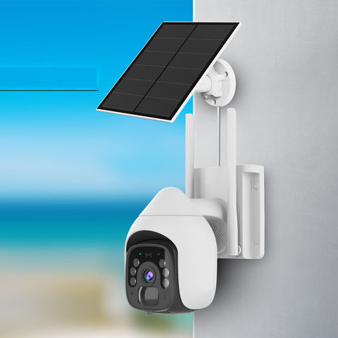 4g Outdoor Wireless Security Ptz Night Vision Low Power Solar Camera ...