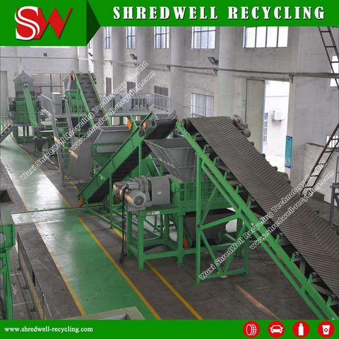Tire Recycling & Tyre Recycle Machine Scrap Rubber Processing Plant ...