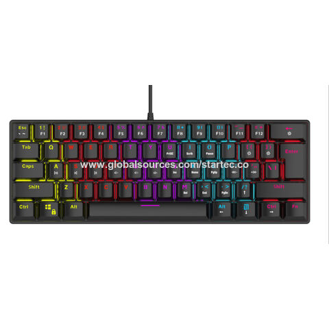 Buy Wholesale China 60% Ultra Compact Mechanical Keyboard With Embedded ...