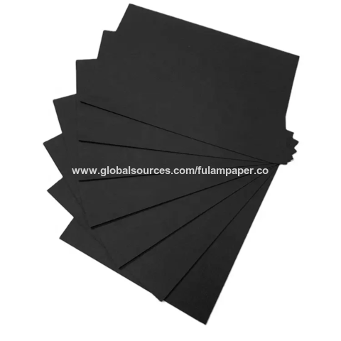 Buy Wholesale China Black Board Paper Offset 180gsm Black Paper Board ...