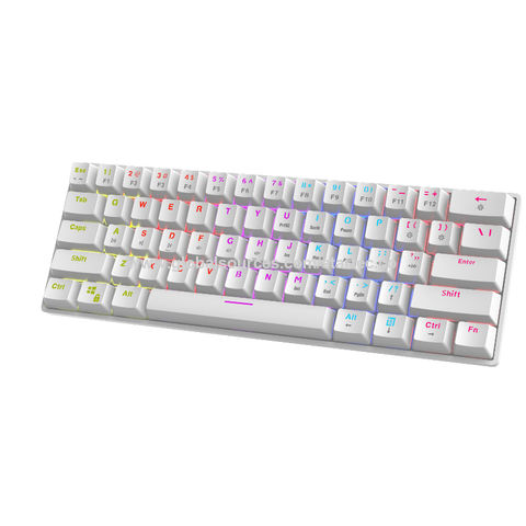 60% Small Size Mechanical Keyboard With Colorful Diy Keycaps - China ...