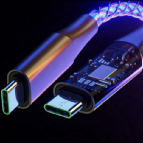 Buy Wholesale China Yellowknife Upgraded Light Up Usb C Cable Rgb Led ...