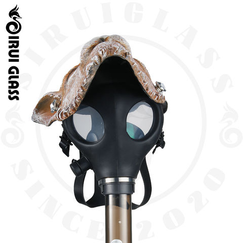 Sirui Hot Selling Creative Gas Mask Acrylic Water Pipe Smoking Water ...