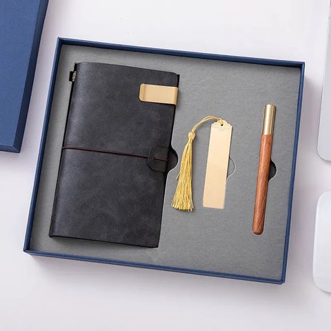 Buy Wholesale China 80g Wood-free Paper Leather Handbook Promotional ...