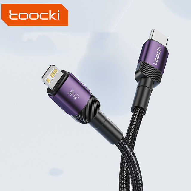 Buy Wholesale China Toocki Pp Weaving Type C To Lightning Cable 20w Usb ...