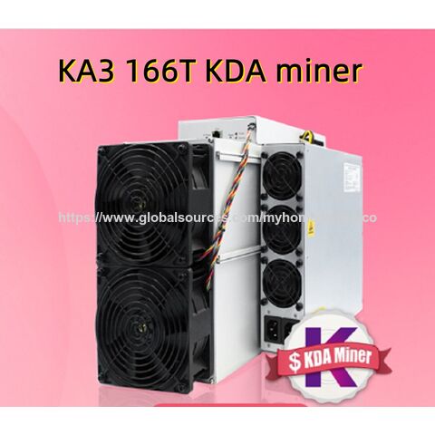 Buy Wholesale China Hong Kong Ka3 166t In Stock Kda Miner Iceriver Ks0 ...
