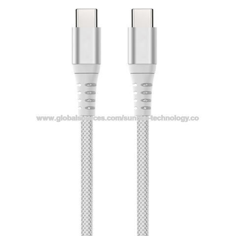 Buy Wholesale China Usbc To Usb C 2.0 60w Cable,pet Braided Cable With ...