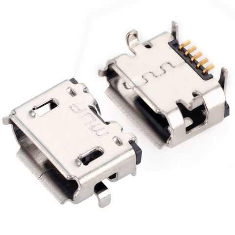 Buy Wholesale China 5pin Micro Usb 2.0 Female Usb Connector For ...