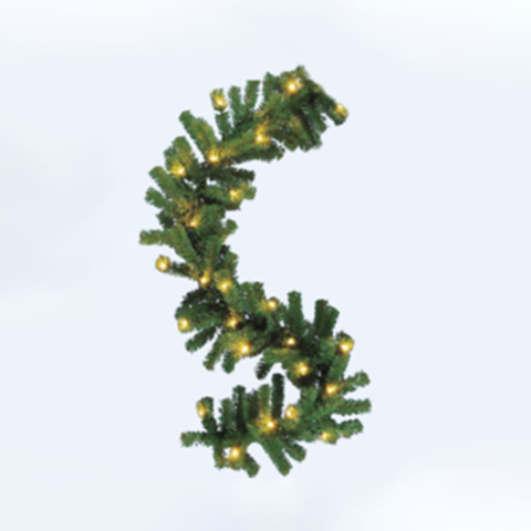 Buy Wholesale China 500cm Pvc Connectable Garland With 80l Warm White ...