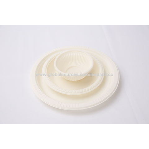 Buy Wholesale China Cornstarch Paper Plate Manufacturer Eco Friendly ...