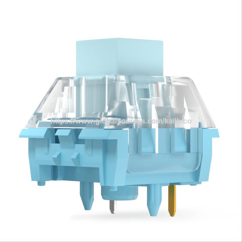 Buy Wholesale China Kailh, Manufacturer, Box Vivid Blue Linear Keyboard ...
