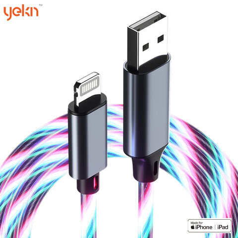 Yellowknife Ziny Alloy 66w Flowing Light Up Lightning Charger Luminous ...
