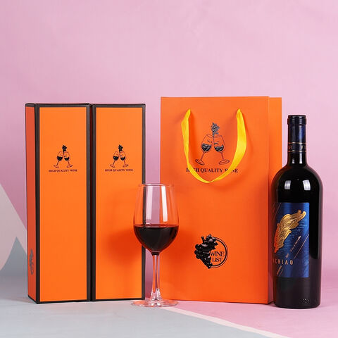 Buy Wholesale China Gin Paper Box Cardboard Box Wine Box Folding Rigid ...