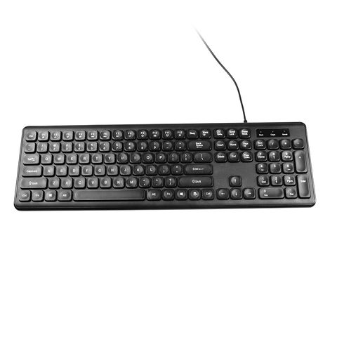 Factory Hot Selling High Quality Wired Keyboard With Usb Port - China ...