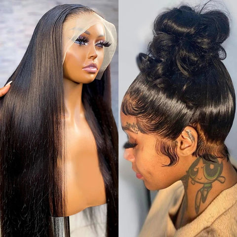 Buy Wholesale China Cheap 360 Hd Lace Frontal Human Hair Wigs Brazilian ...