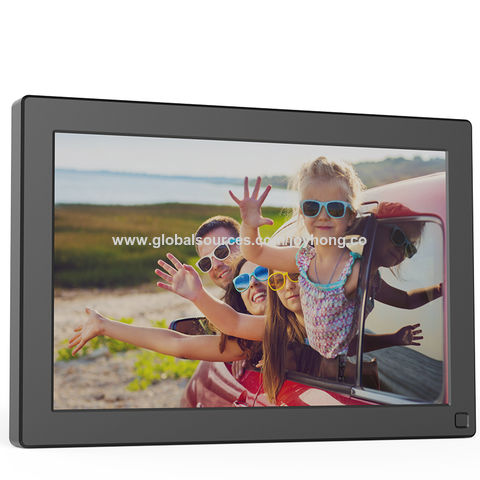 10 Inch Custom Ultra Slim Plastic Lcd Ads Video Photo Frame 32g Digital ...