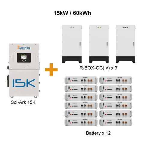Buy Wholesale China Pytes 12kw Green Energy Solar System Hybrid 15kw Pv ...