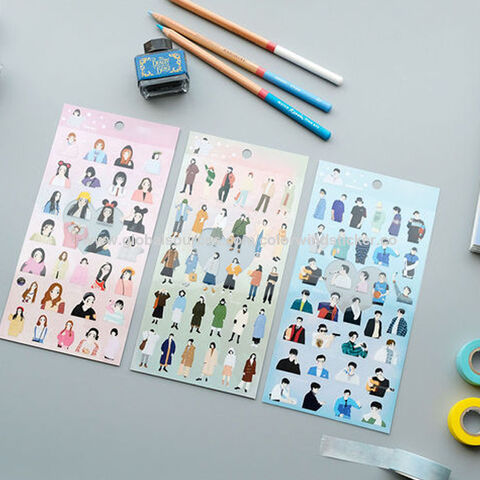 Buy Wholesale China Customization Diy Sticker Hand-painted Literary ...